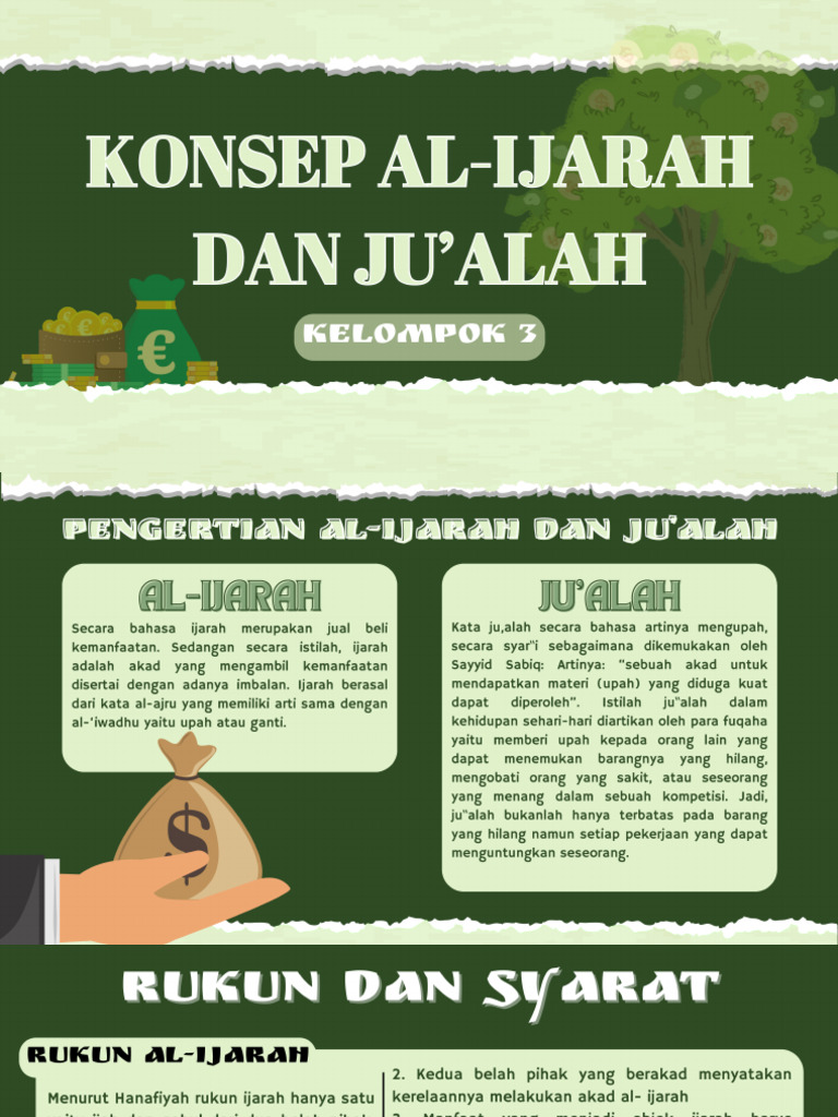 Konsep Al-Ijarah Dan Ju'Alah PDF | PDF