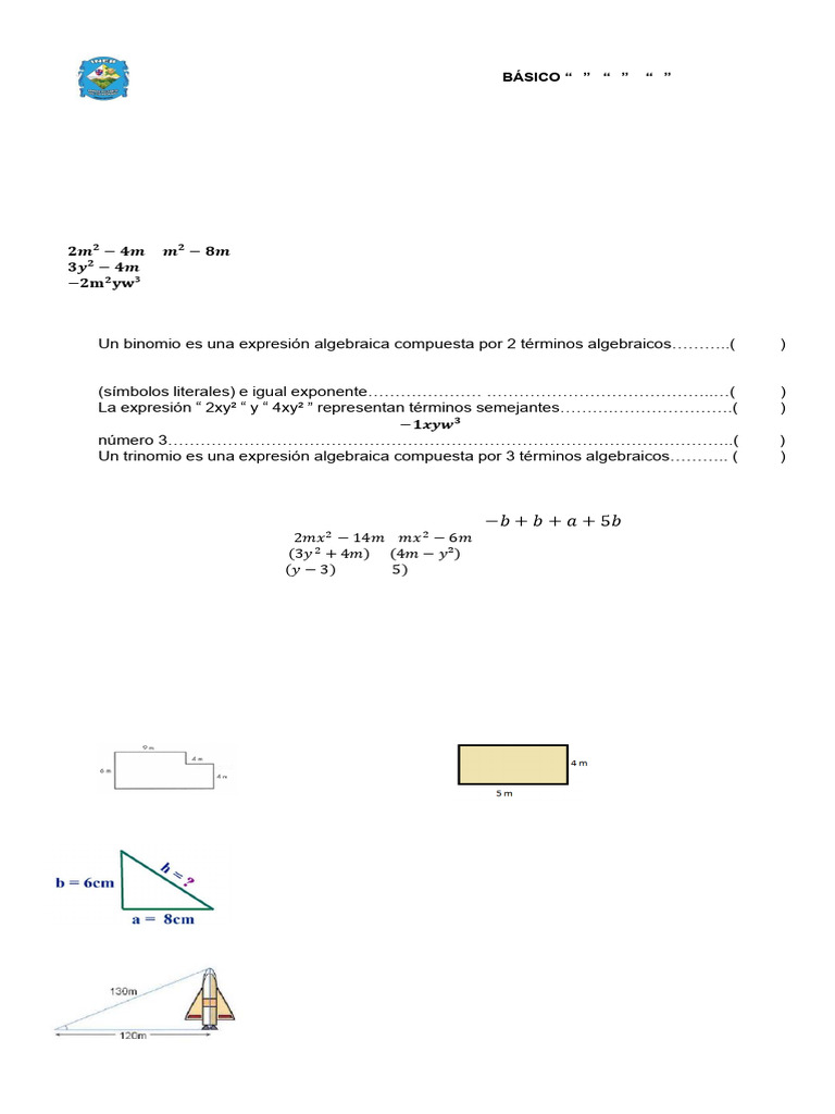 Temario y Guía de Ejercicios 2do. Básico - Matemática | PDF | Análisis numérico | Objetos ...
