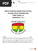 SNJSC Chemistry 2022 | PDF | Ion | Chemical Reactions