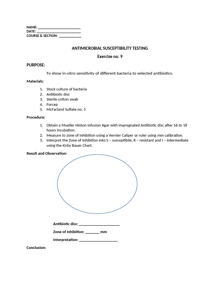 Exercise No. 9 | PDF