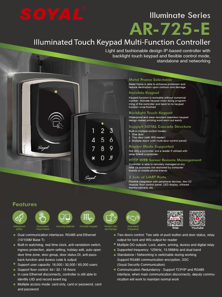 Brochure AR-725-E-en | PDF | Computer Engineering | Telecommunications