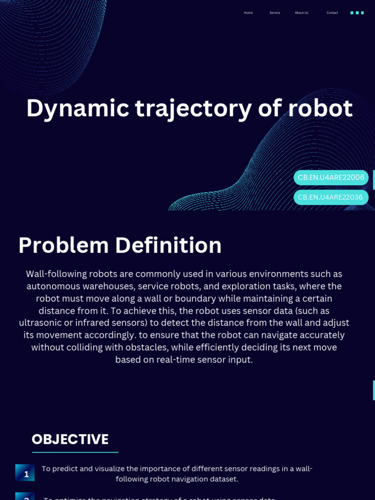 Dynamic trajectory of robot | PDF | Robot | Robotics