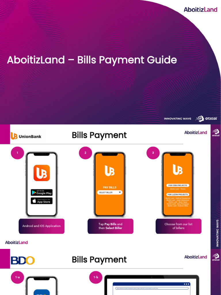 Bills Payment Guide - 2024 | PDF | Software | Computing