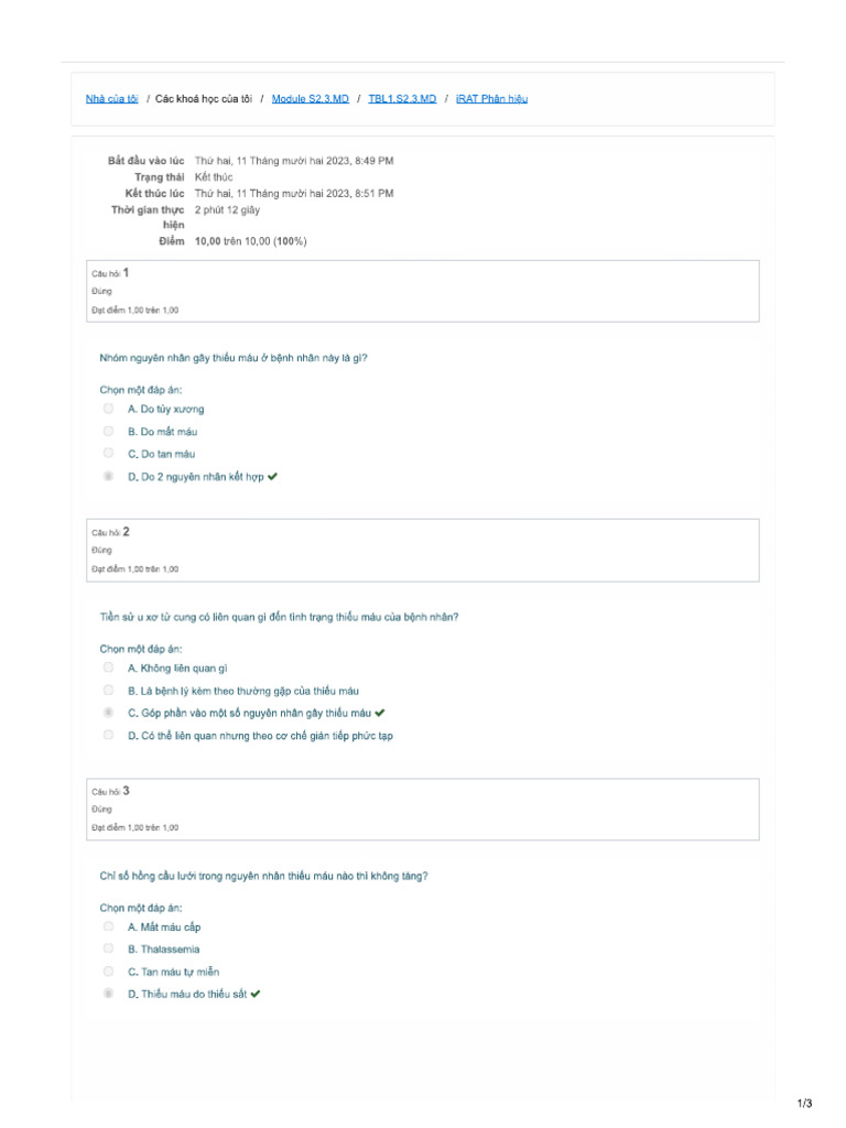 Irat TBL 1 S2.3 | PDF