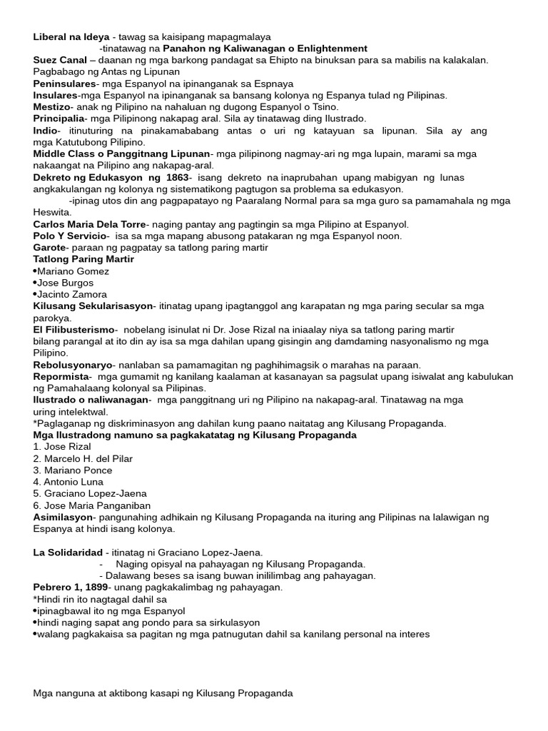 Espanyol Summary | PDF