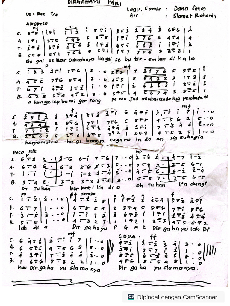 Hymne PGRI | PDF
