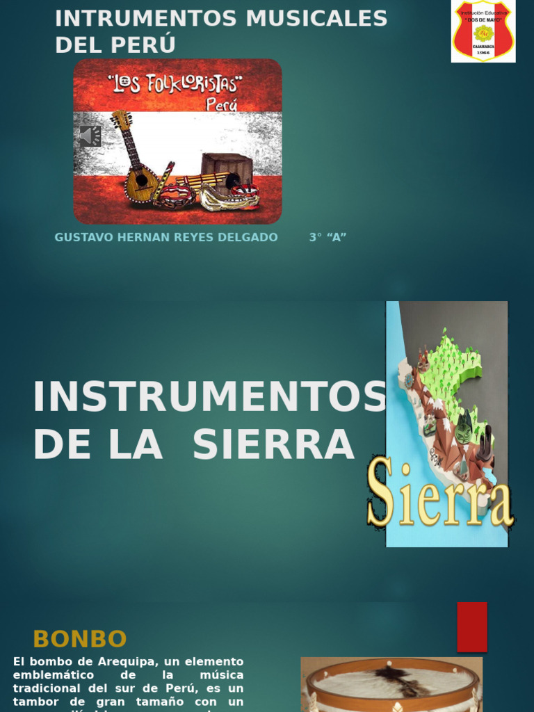 Intrumentos Musicales Del Perú | PDF | Instrumentos musicales | Ritmo