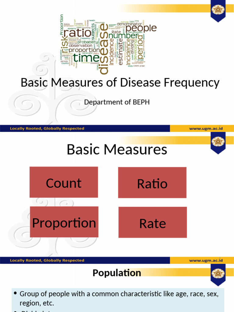 Calculation of Disease Rate S1-2020 - Student | PDF | Incidence ...
