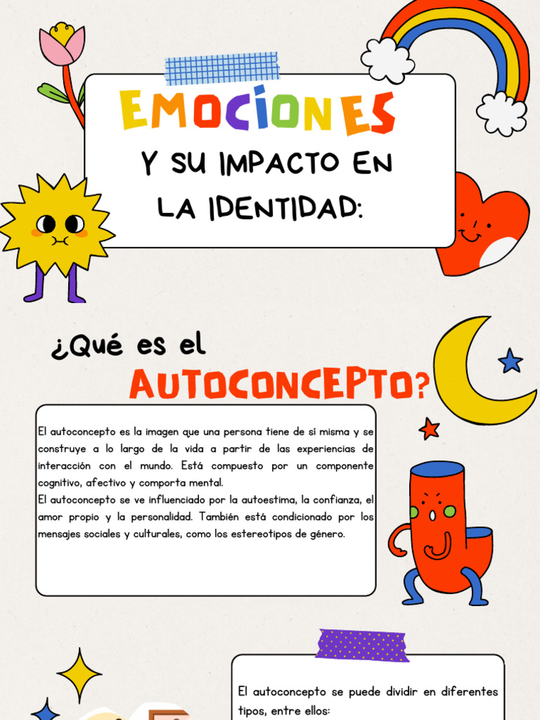 Autoconcepto y Autoestima: Claves de Identidad | PDF | Autoestima | Las ...