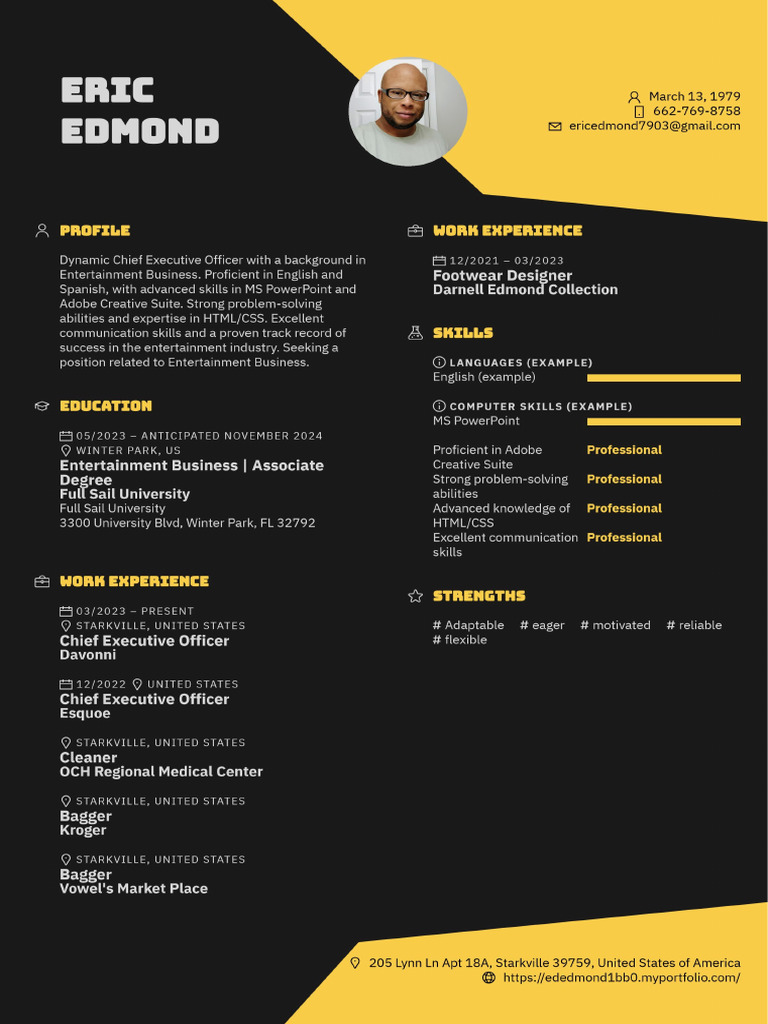 Edmond EricResume | PDF