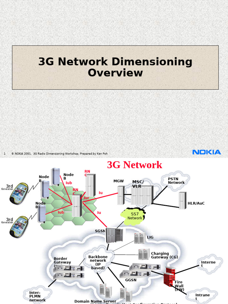 3G Dimensioning | PDF | Computer Network | Decibel