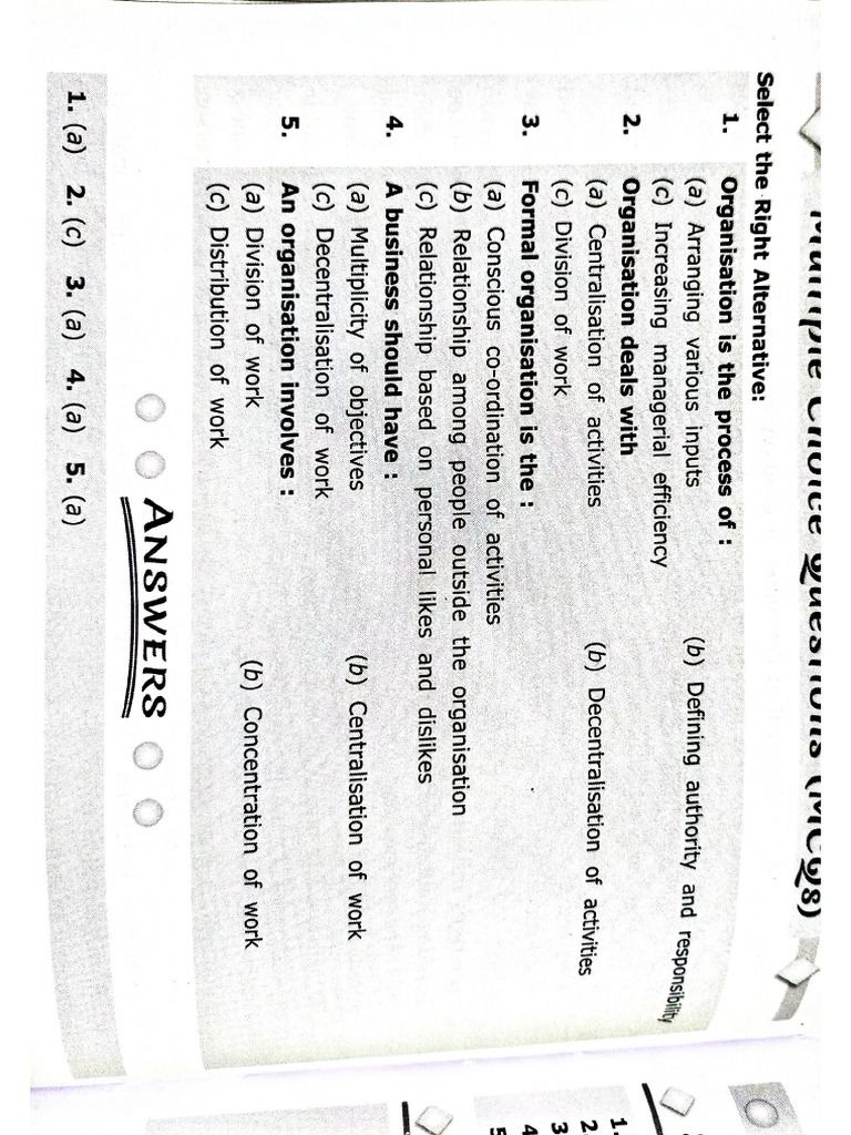 Unit 3 One Marks | PDF