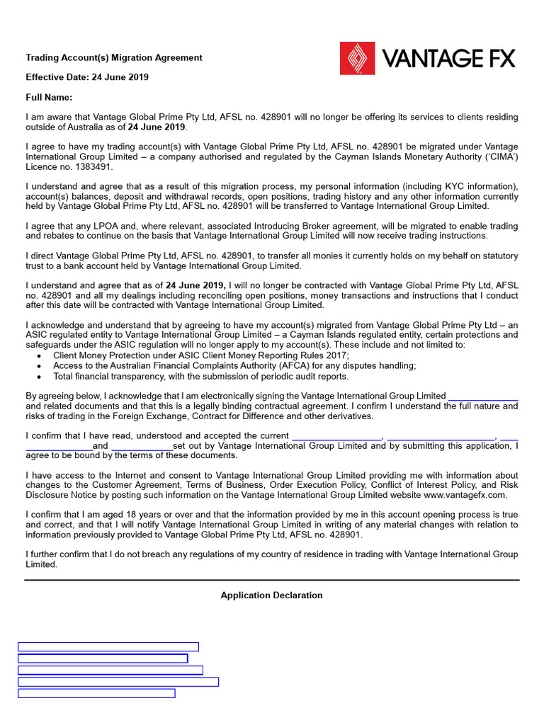 Vantage Broker | PDF | Business | Private Law