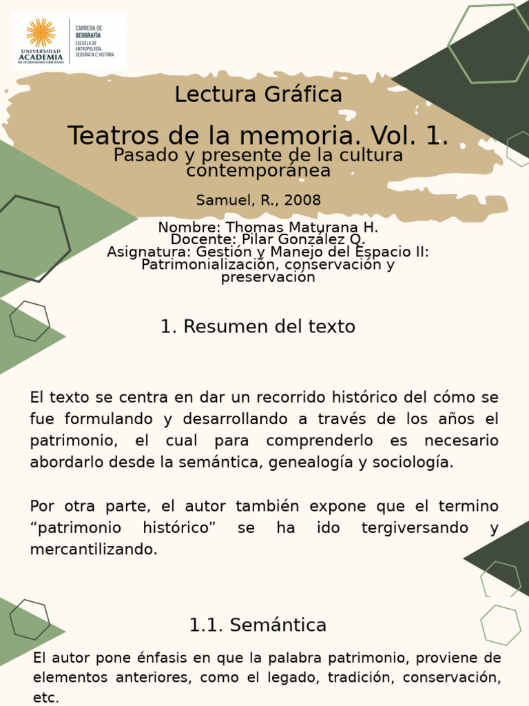 Lectura Grafica ThomasM | PDF | Bienes (Ley) | Concepto