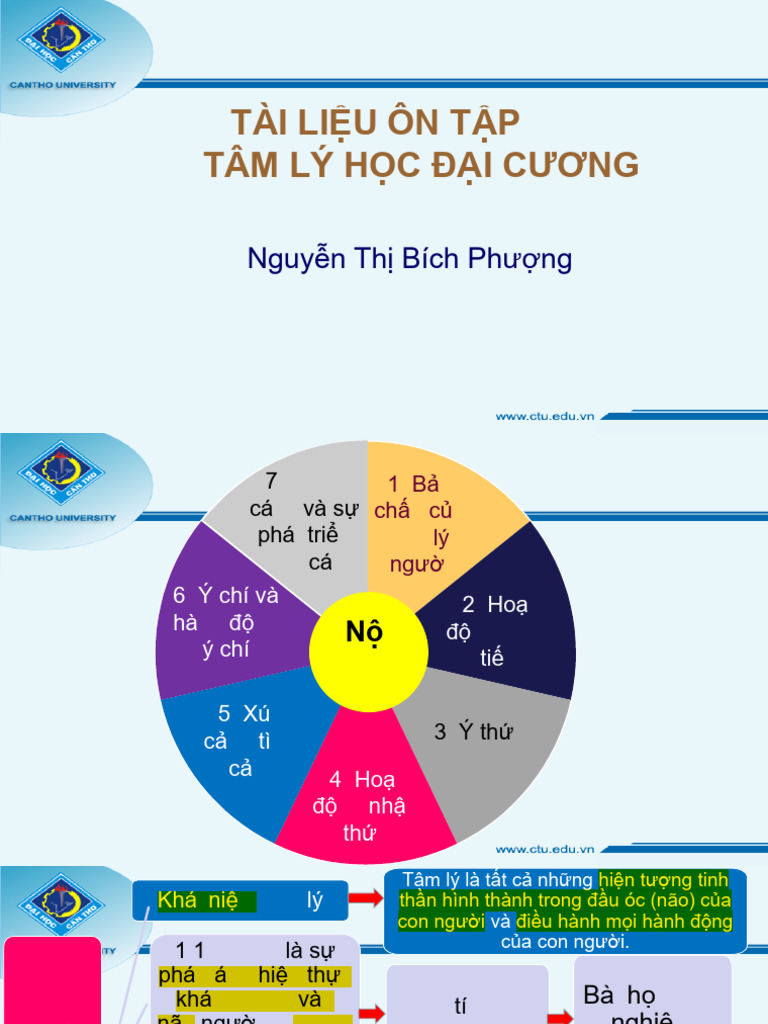 Tom Tat Tam Ly Hoc Dai Cuong | PDF