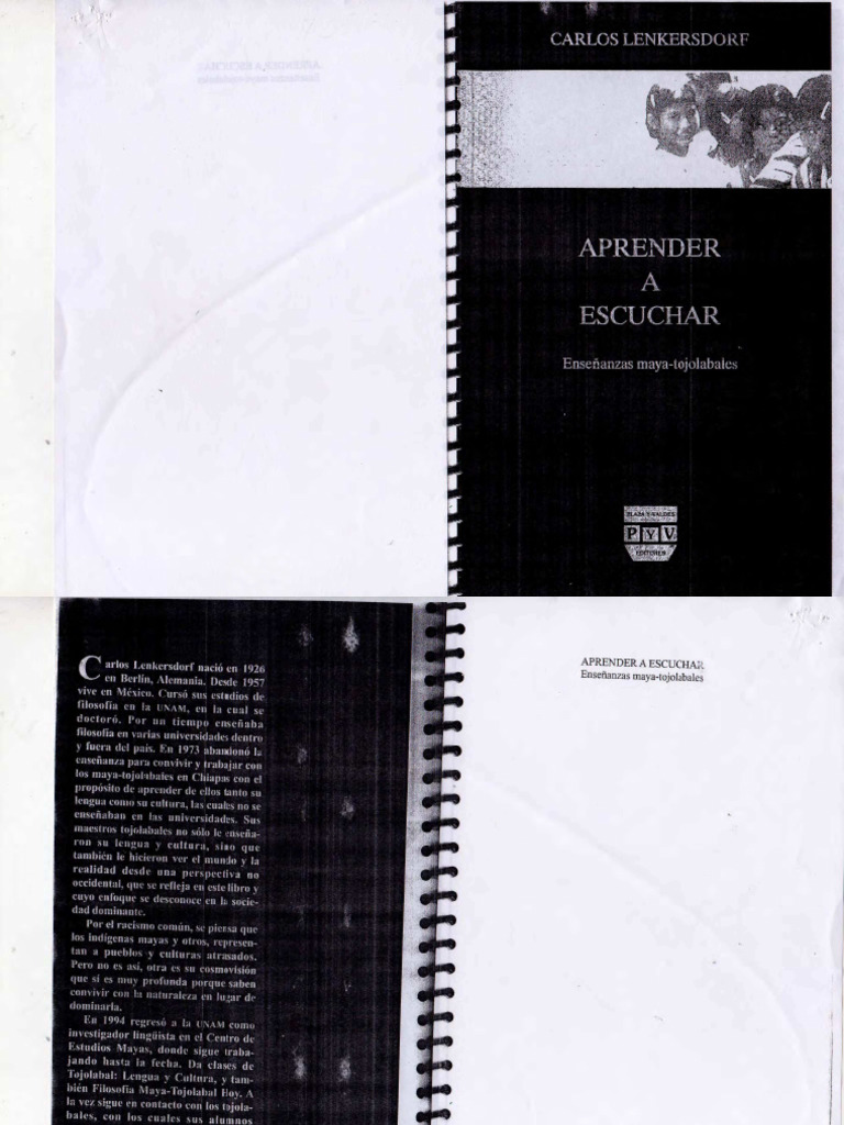 Carlos Lenkersdorf Aprender A Escuchar | PDF