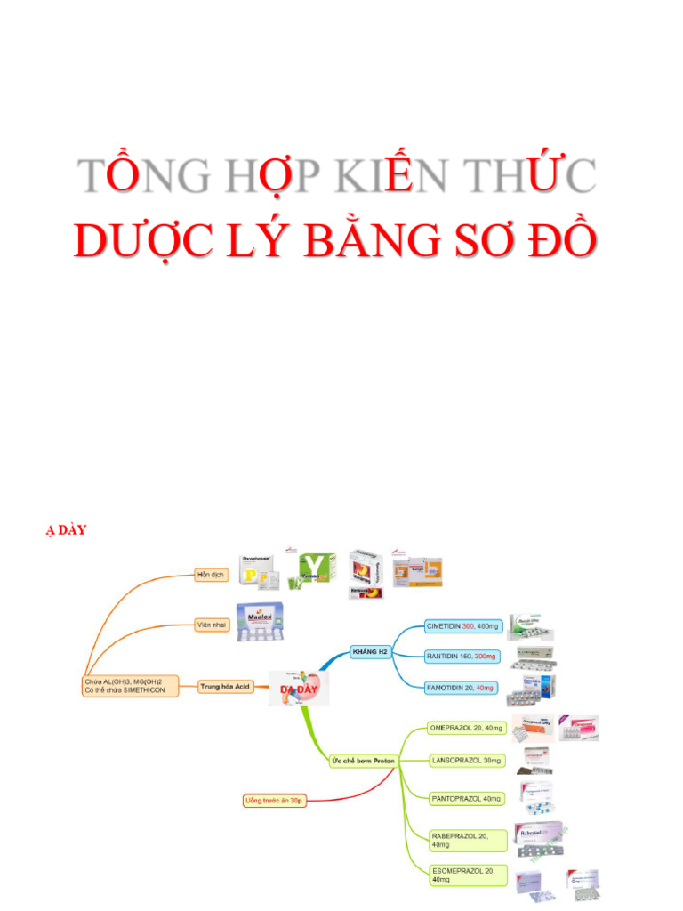 (123doc) - Tong-Hop-Kien-Thuc-Duoc-Ly-Bang-So-Do-Part-2 | PDF