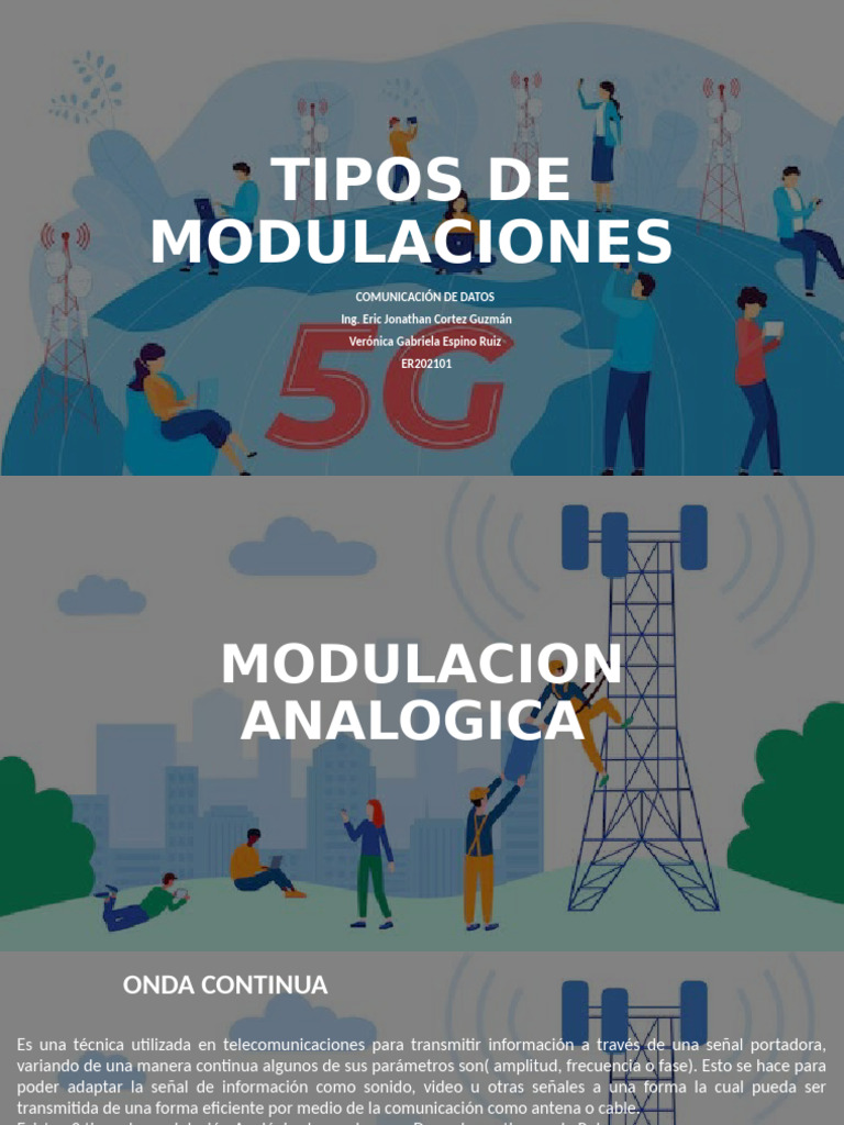 Modulación en Telecomunicaciones | PDF | Modulación | Modulación de ...