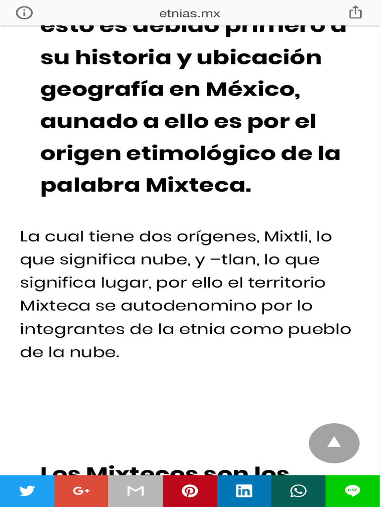 5 Datos Curiosos de Las Mixtecas Etnias | PDF | Ciencias sociales