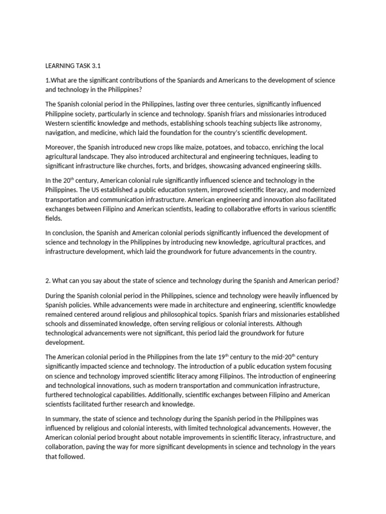 STS LT 3.1 & 3.2 | PDF | Science | Agriculture