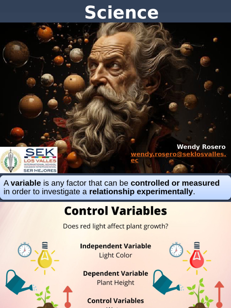 Science 01 - Design Scientific Inquiry | PDF