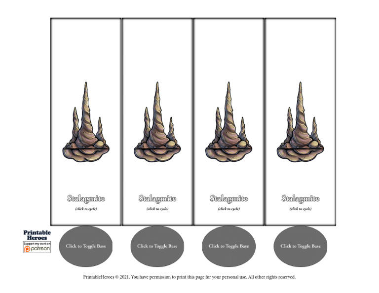 Prop - Stalagmite - 01 - Free | PDF