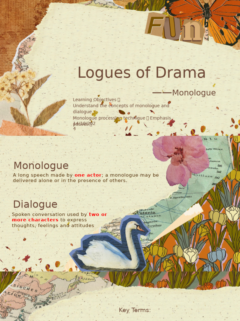 Drama-ppt（w7-1） | PDF | Monologue | Human Communication