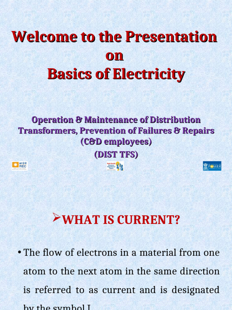 Basics of Electricity | PDF | Electric Power | Electric Current