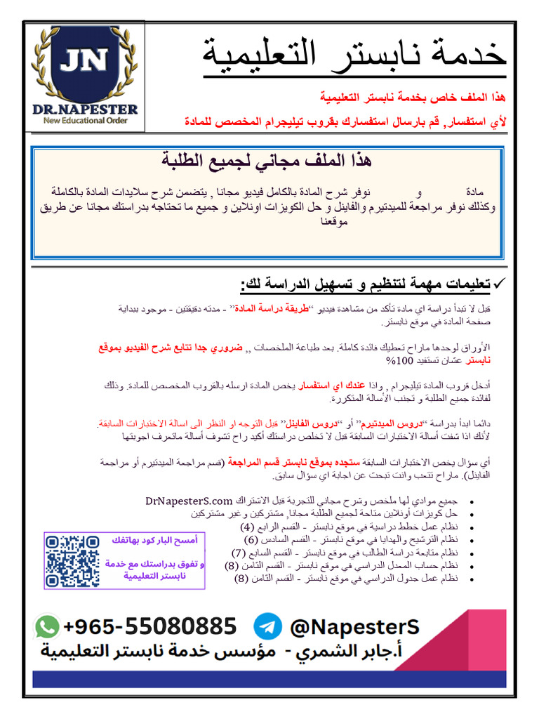 GT101 TU170 Midterm Review | PDF