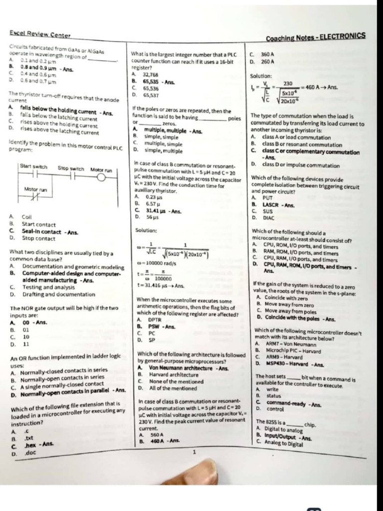 Elex Coaching 1 | PDF