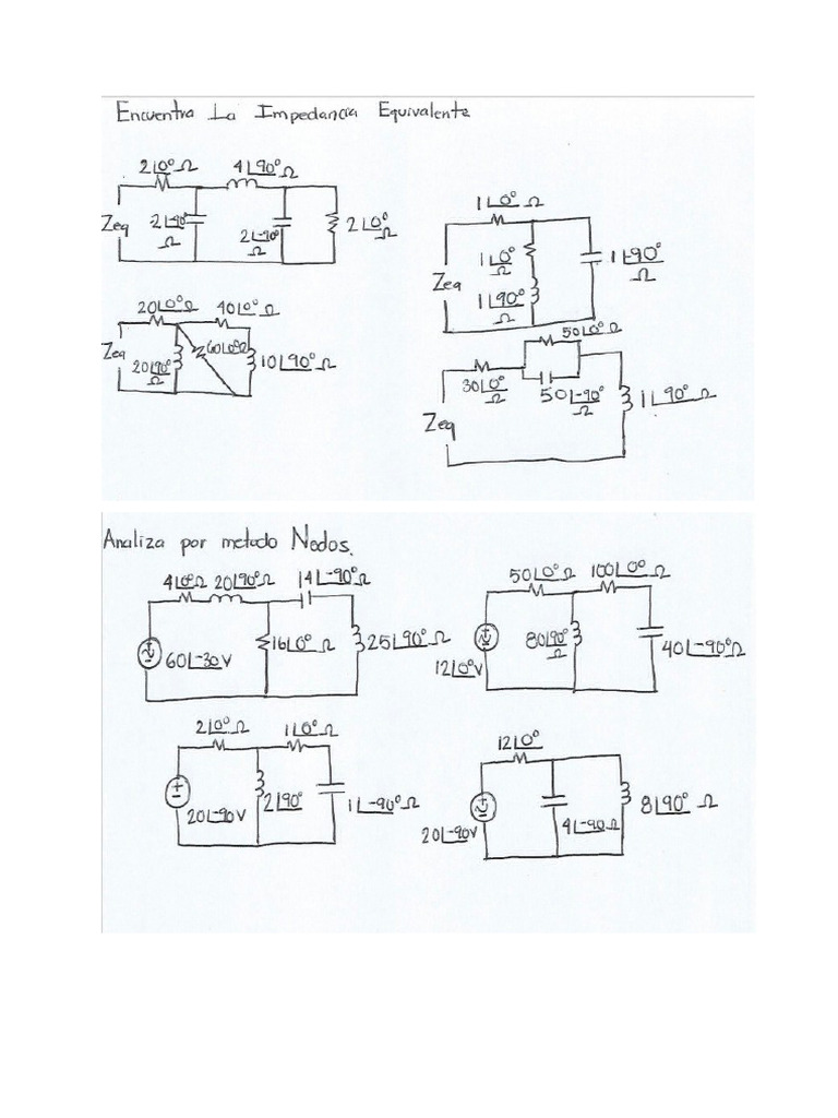 Problemario 3 Circuitos 2024-1 | PDF