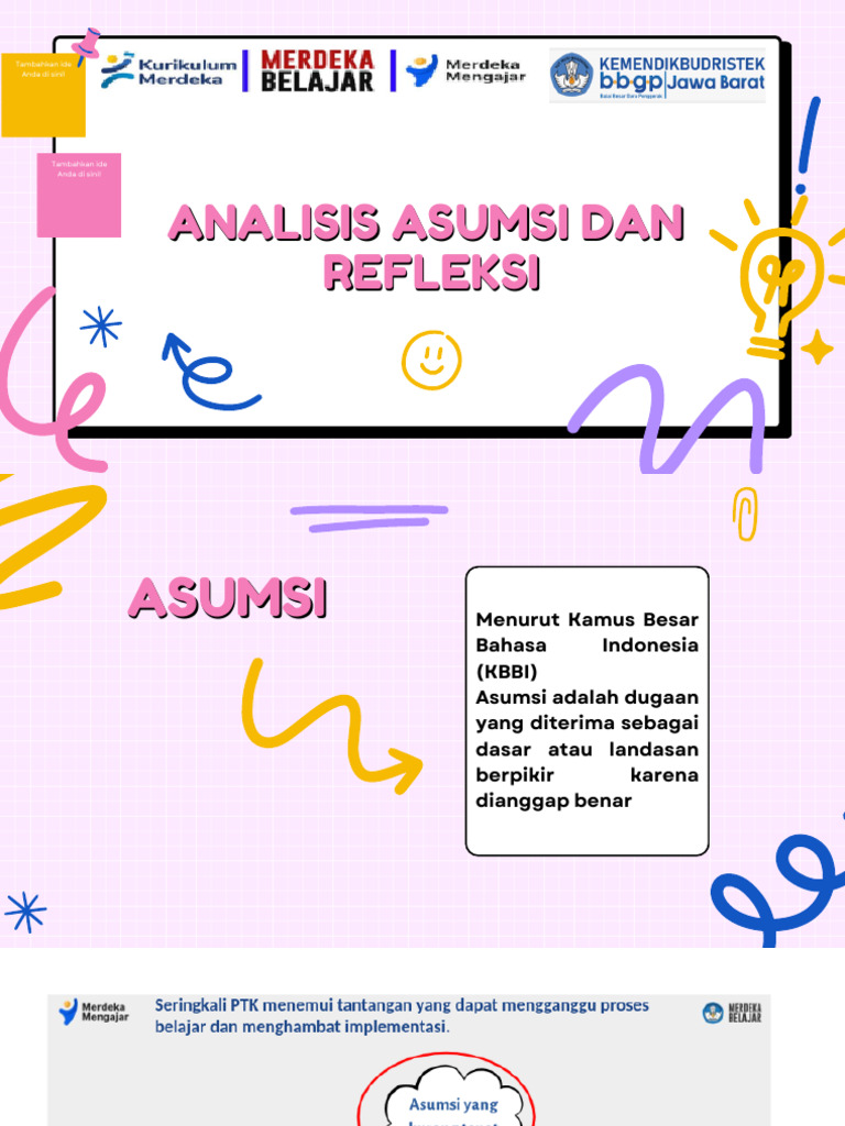 D. Analisis Asumsi Dan Refleksi | PDF