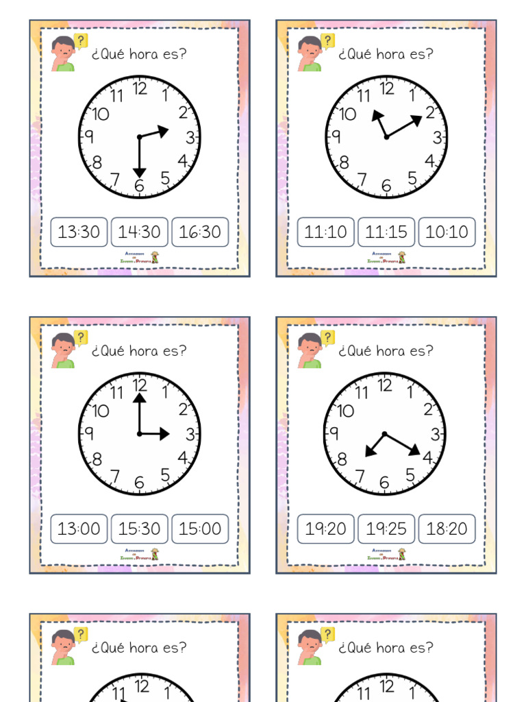 Que Hora Es | PDF