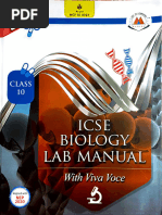 Biology Lab Manual Solutions Class 10 ICSE | PDF