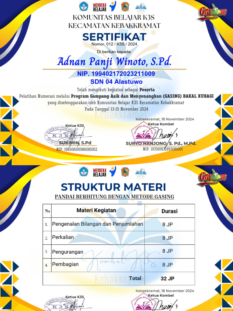 Adnan Panji Winoto, S.PD | PDF