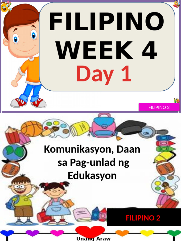 Filipino Q2 Week 4 | PDF