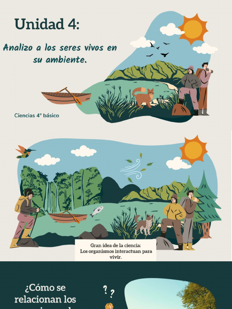 Unidad - Analizo A Los Seres Vivos en Su Ambiente | PDF