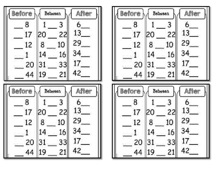 Math Before After Between | PDF