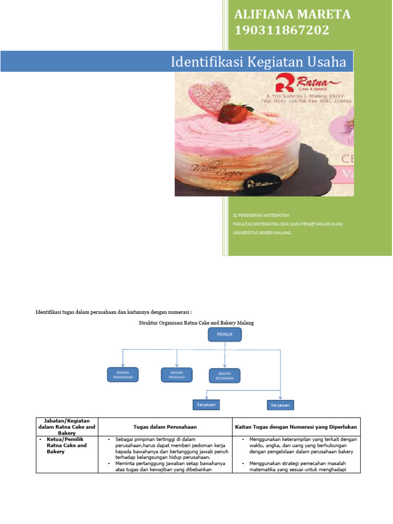 Alifiana Mareta 190311867202 | PDF