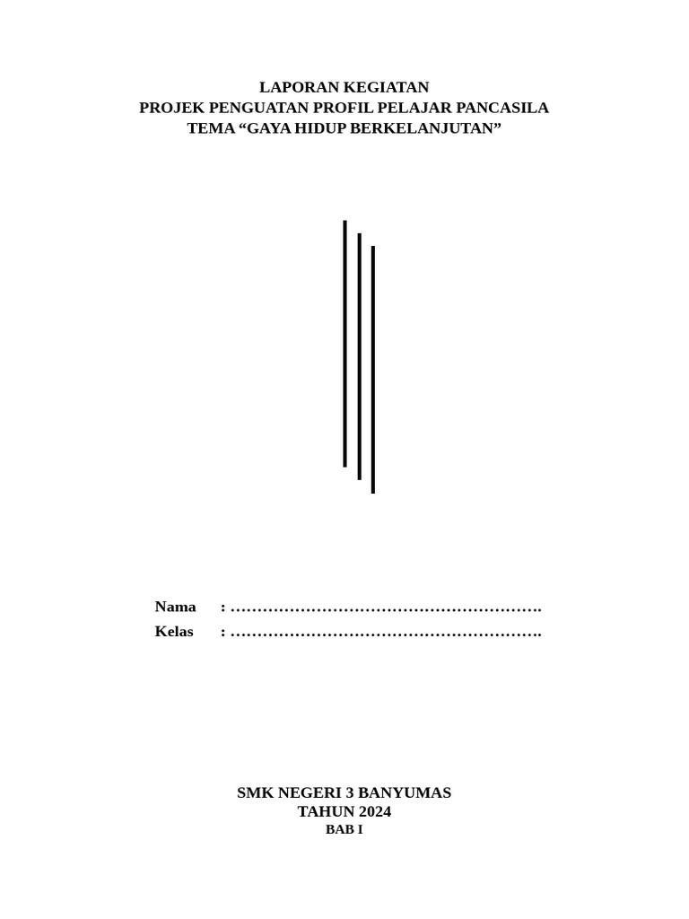 Laporan Kegiatan P5 | PDF