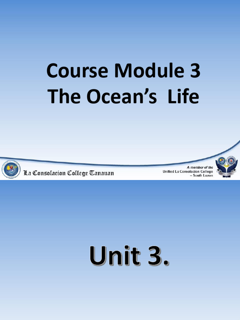 OCEANOG M3. Unit 3. Presentation | PDF | Estuary | Coast