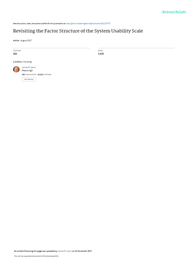 Apa itu SUS | PDF | Factor Analysis | Statistical Analysis