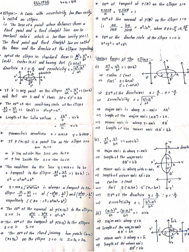 4.ellipse Gun Shot 4m Sums | PDF