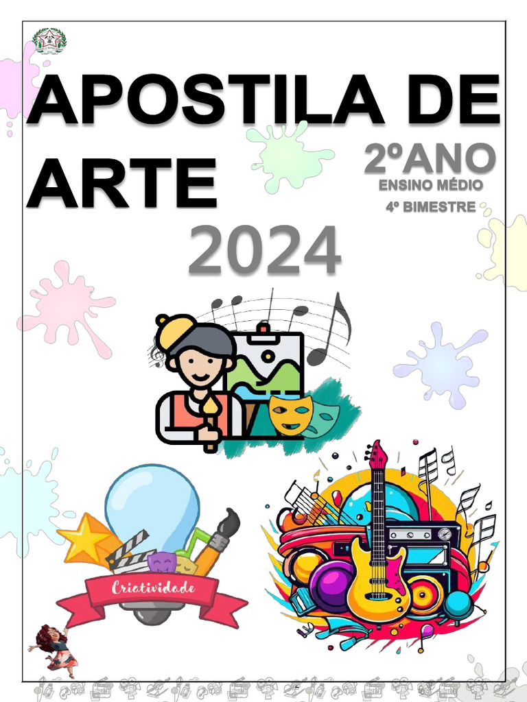 Apost de Arte 2º Ano 4º Bim 2024 | PDF | Sociologia | Estudos de Gênero