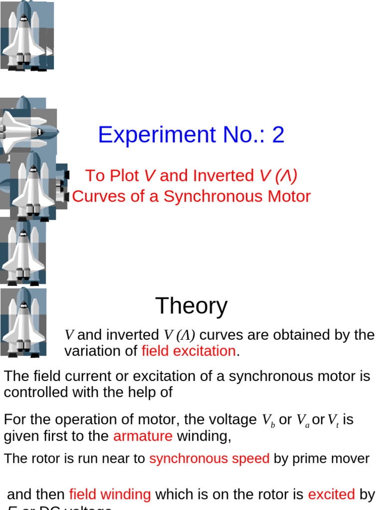 V Inverted V Curves | PDF | Electric Motor | Electromagnetism