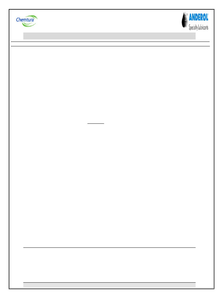 ANDEROL 86 EP-2 - Msds | PDF | Química