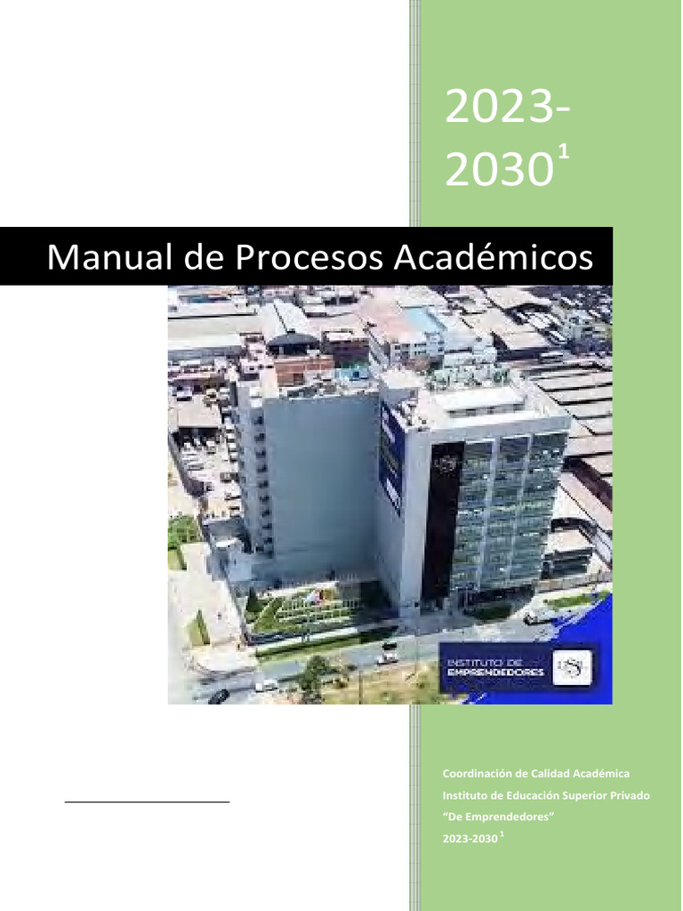 Manual de Procesos Academicos Mpa Ieusil | PDF | Educación más alta ...