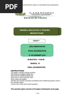 Grade 7 Mathematics Examination Paper 2 Term 4 2024 | PDF | Shape ...