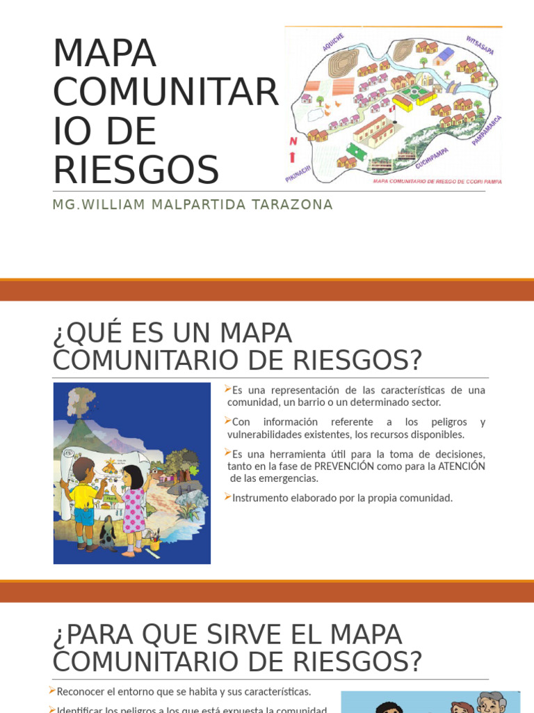 Mapa Comunitarios | PDF | Riesgo