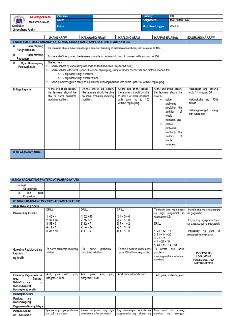 Week 8-Q2-Math | PDF